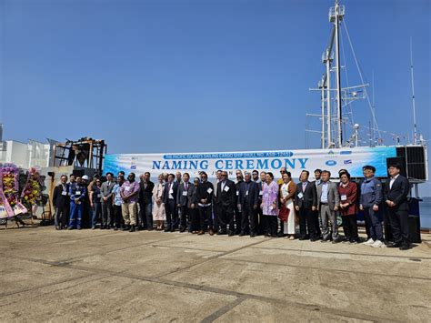 Komeri 지원 아시아조선주 Ship Naming Ceremony 개최 Komeri 소식 한국조선해양기자재연구원