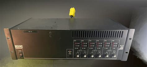 Rane M6s Amplifier Reverb