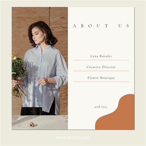 Эстетическая мода Шаблоны оформления постов в Instagram в бежевых нейтральных коричневых тонах