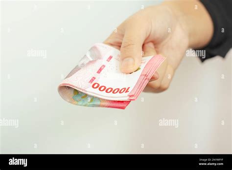 Cash Payment Concept Indonesian Rupiah Currency Rp Seratus