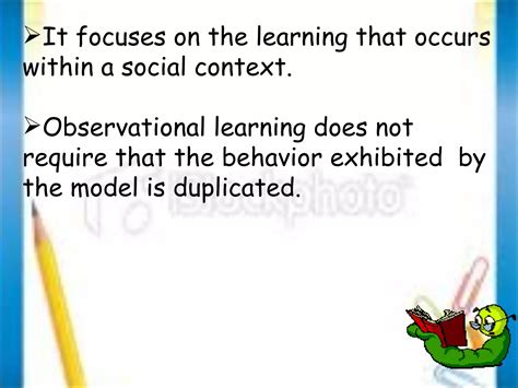 Reinforcement Theory Observational Learning Theory Ppt Science