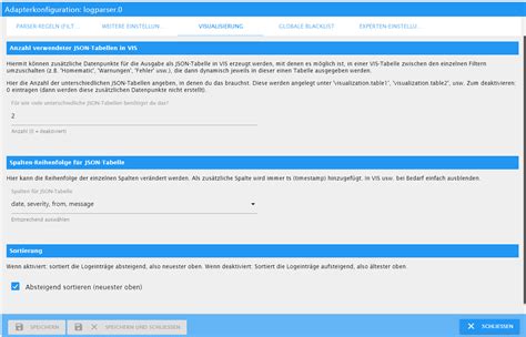 Der Iobroker Log Parser Adapter Smarthome Tricksde