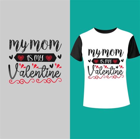 Happy Valentines Day T Shirt Design 19467173 Vector Art At Vecteezy