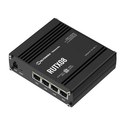 Teltonika Rutx08 Ethernet To Ethernet Gigabit Industrial Vpn Router