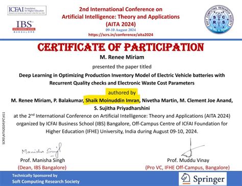 Artificialintelligence Deeplearning Electricvehicles Sustainability… Shaik Moinuddin Imran