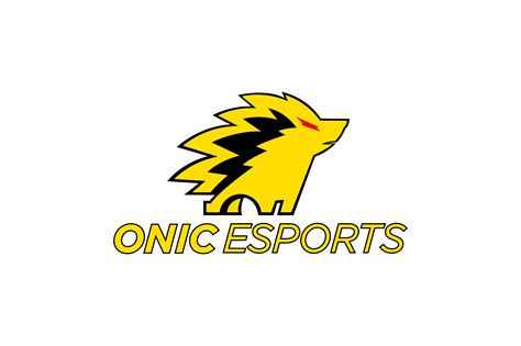 Logo Onic Esports Format Vektor Cdr Eps Ai Svg Png Su