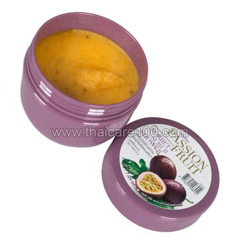 Скраб щербет для душа из Маракуйи Mistine Passion Fruit Sorbet Scrub