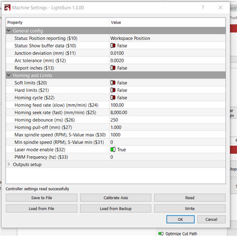 3018pro Will Run Program But Not Fire Laser Or Fire Button Can Manually Fire Laser Lightburn