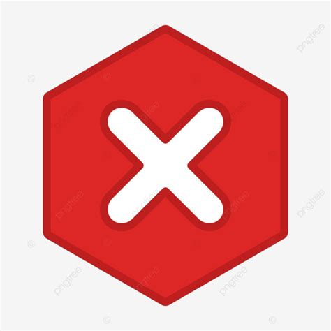 Invalid Indicators X Marks Denied Rejected False Incorrect Negated