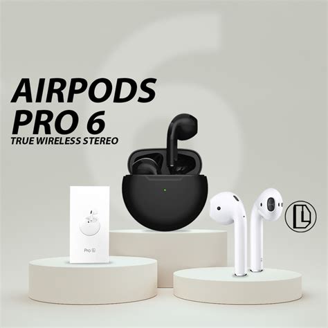 Jual TWS AIRPODS PRO 6 True Wireless Stereo Earphone Shopee Indonesia
