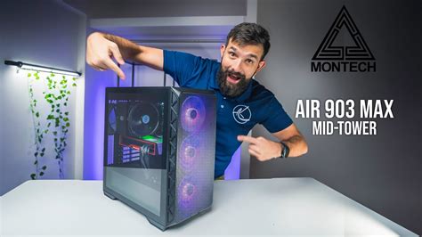 75 How Montech Air 903 Max Black Pc Case Youtube