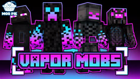 Vapor Mobs By Mob Pie Minecraft Skin Pack Minecraft Bedrock