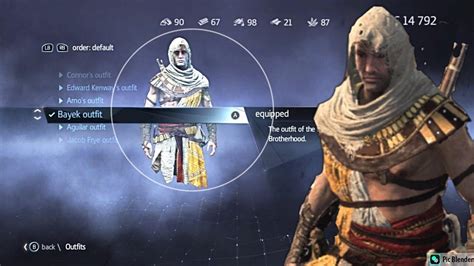 Assassin S Creed Rouge Remastered Bayeks Outfit GAMEPLAY YouTube