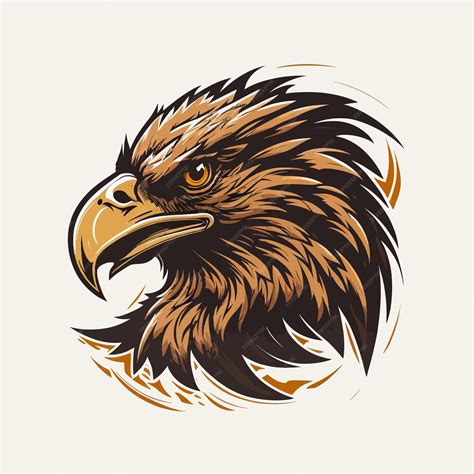 Premium Vector Titel Eagle Head Eagle Logo Symbol Gaming Logo Elegant Element For Brand
