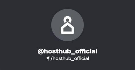 Hosthubofficial Linktree