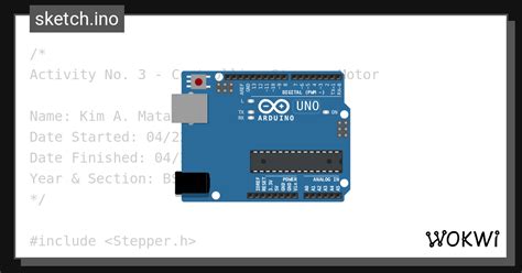 Stepper Motor Code Wokwi Esp32 Stm32 Arduino Simulator