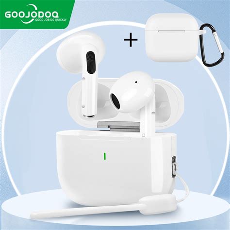 GOOJODOQ J201 IPX5 chống nước giảm tiếng ồn tai nghe không dây tai nghe Bluetooth 5 3 tích hợp