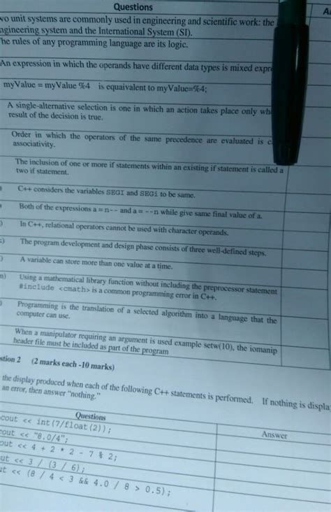 Solved This Is A True False Question You Have To Answer Chegg