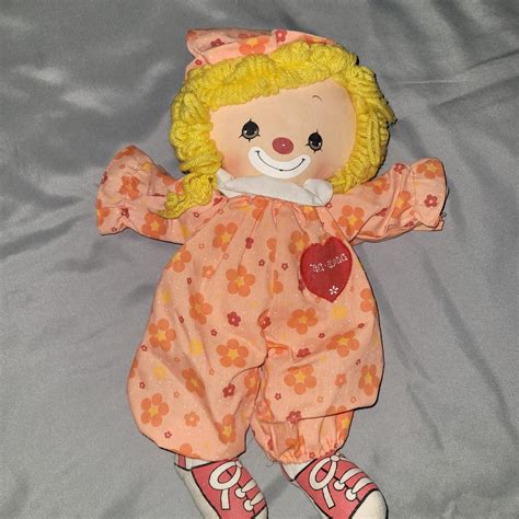 Plush Clown Rag Doll 🤡 Wearing Floral Clothes With A Depop