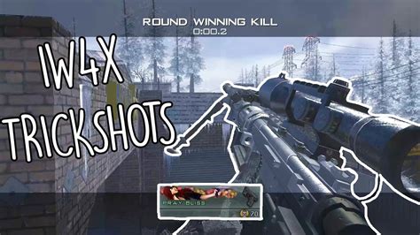 He Hit A Trickshot Across The Entire Map Iw4x Youtube