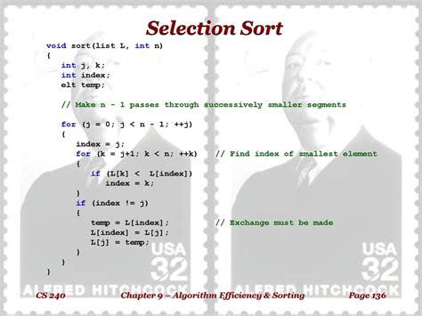 Chapter 9 Algorithm Efficiency & Sorting - ppt download