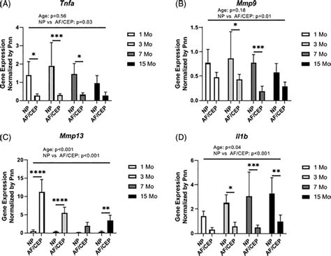 Expression Of Inflammatory Cytokine And Metalloproteinase Genes Gene