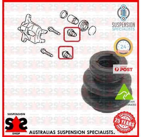 Front Axle Both Sides Bellow Brake Caliper Guide Suit TOYOTA Iq J1
