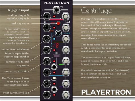 Centrifuge Playertron