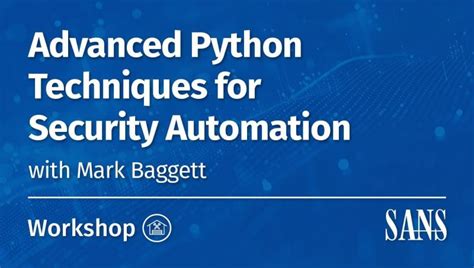 Sans Cyber Defense On Linkedin Cybersecurity Pythonautomation Infosec