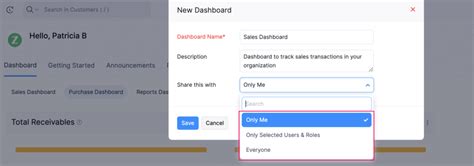 Custom Dashboards Help Zoho Books