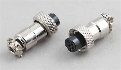 pan pacific m12 6f 6 pin female m12 circular mic connector