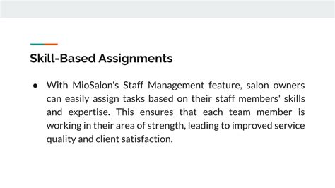 Ppt Slides For Empowering Your Salon Staff Manage Staff Skills And