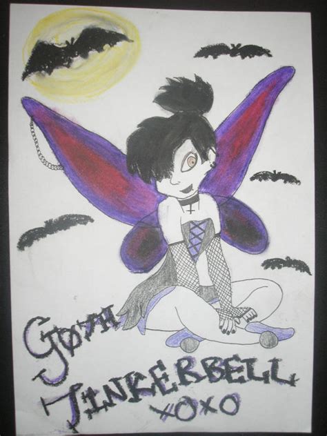 Goth Tinkerbell By Xxxash666 On Deviantart