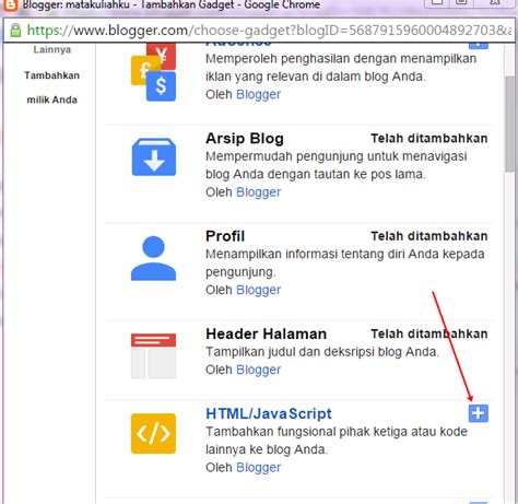 Matakuliahku Cara Membuat Teks Berjalan Pada Blog