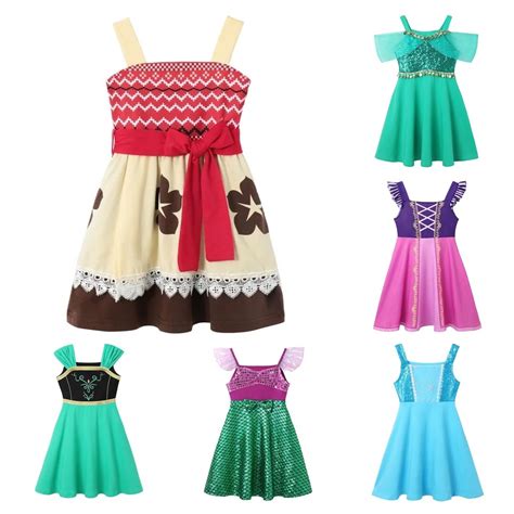Girls Summer Sleeveless Princess Dresses Etsy