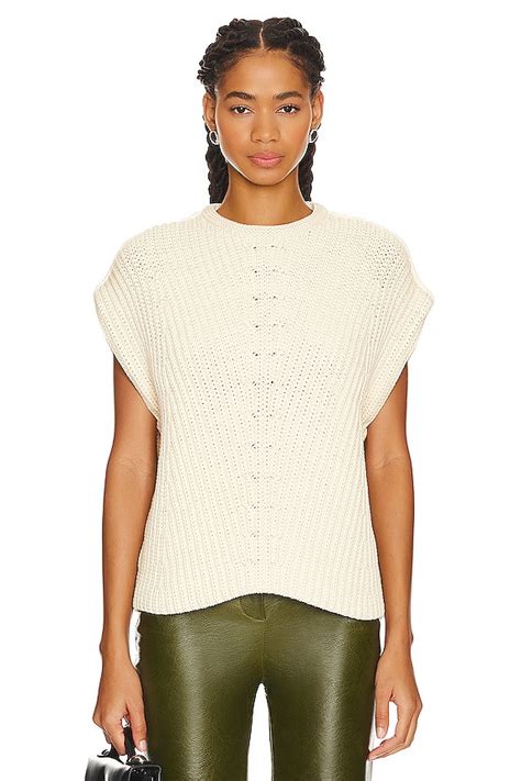 Rag And Bone Shane Knit Vest In Light Dove Revolve