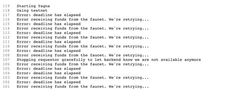 Requestor Enchancement Improve Reliability Of The Faucet Issue