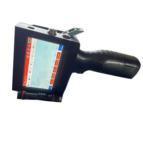 Semi Automatic Handheld Tij Inkjet Printer Capacity 70 Mmin