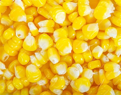 Premium Photo Corn Texture Yellow Corns As Background