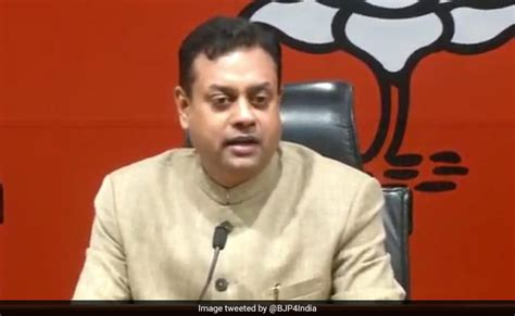 Toolkit Case Chhattisgarh Cops Serve Notice On Bjps Sambit Patra