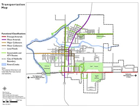 Maps City Of Neillsville Clark County Wisconsin