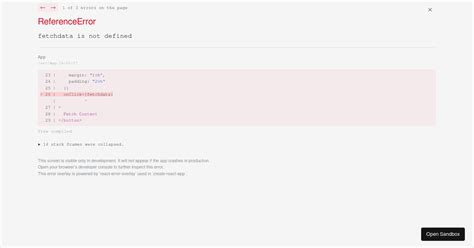 React Codesandbox