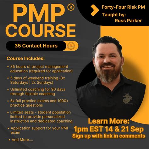 Russell Parker On Linkedin What Makes Your Pmp Course Different” I