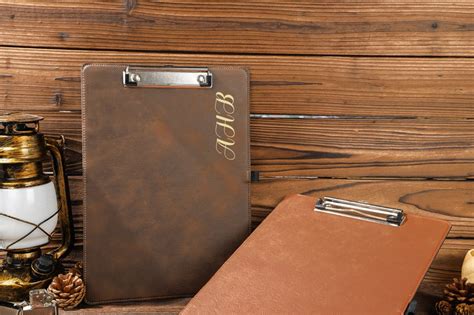 Custom Clipboard Personalized Leather Clipboard Office Clipboard