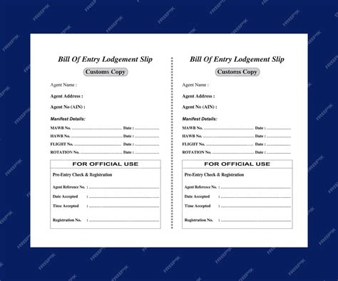 Bill Challan Template Design Challan Delivery Challan Challan Form Bill Of Entry Lodgment Slip