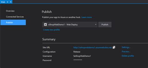Deploying To Azure App Service From Azure Portal Dotnet Architecture EShopOnWeb Wiki GitHub