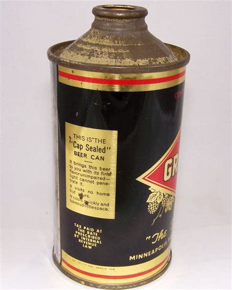 Grain Belt Beer Dncmt 4 Usbc 166 31 Grade 11 Beer Cans Plus