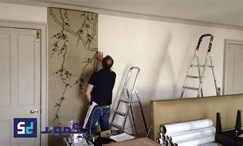 چسباندن کاغذ دیواری کاغذ دیواری زیگموند