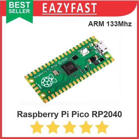 Jual Raspberry Pi Pico Rp2040 Arm Microcontroller Python Arduino Compatible Polos Tanpa Box