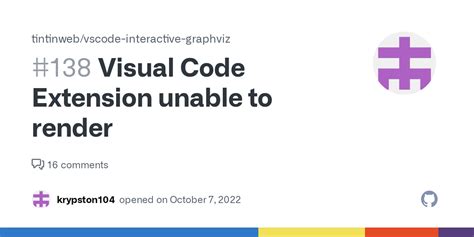 Visual Code Extension Unable To Render Issue Tintinweb Vscode Interactive Graphviz GitHub